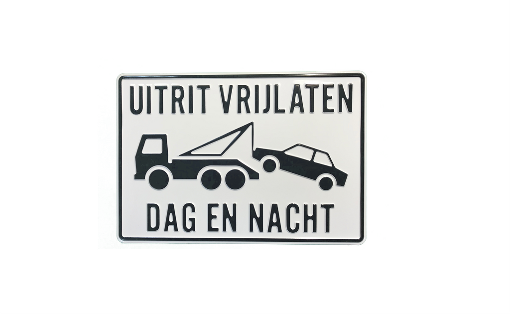 Uitrit vrijlaten dag en nacht bord – snel-kenteken.nl